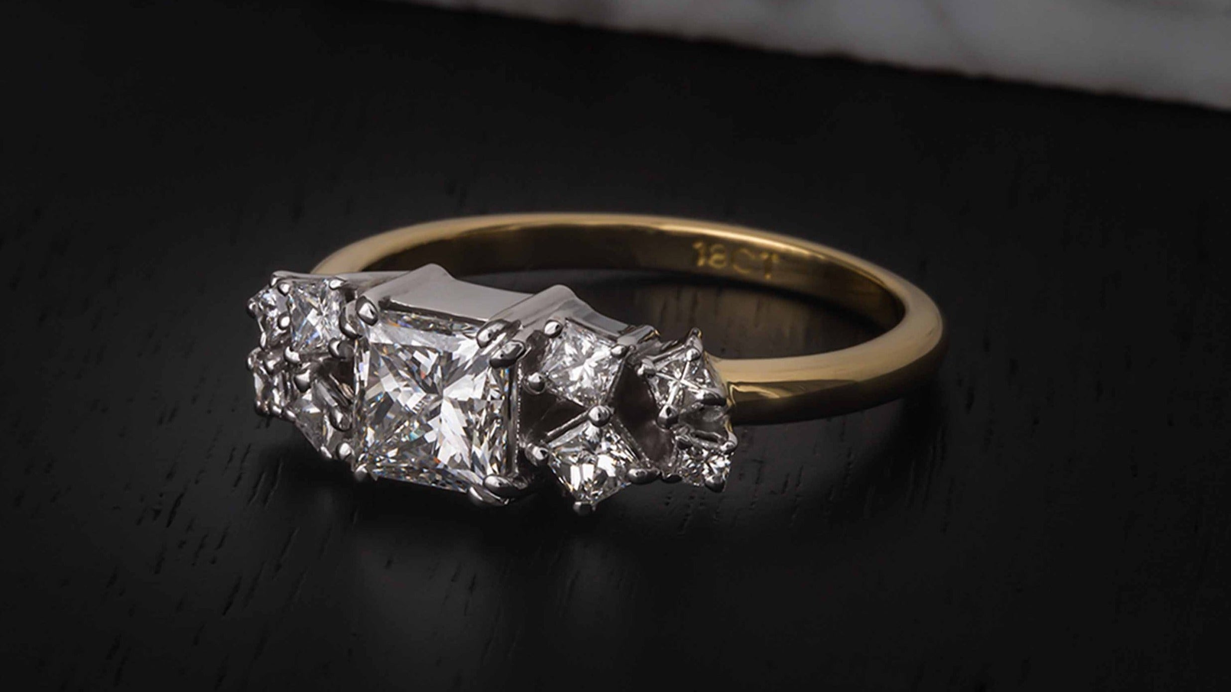 Cluster Engagement Rings | Shop Elegant Multi-Stone Diamond Rings ...